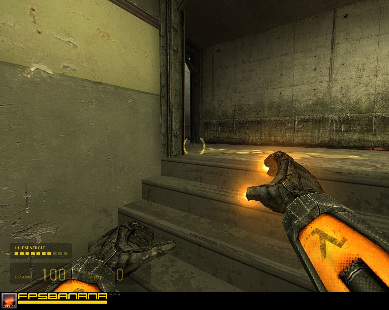 Bright Orange Glow Gloves [Half-Life 2] [Mods]