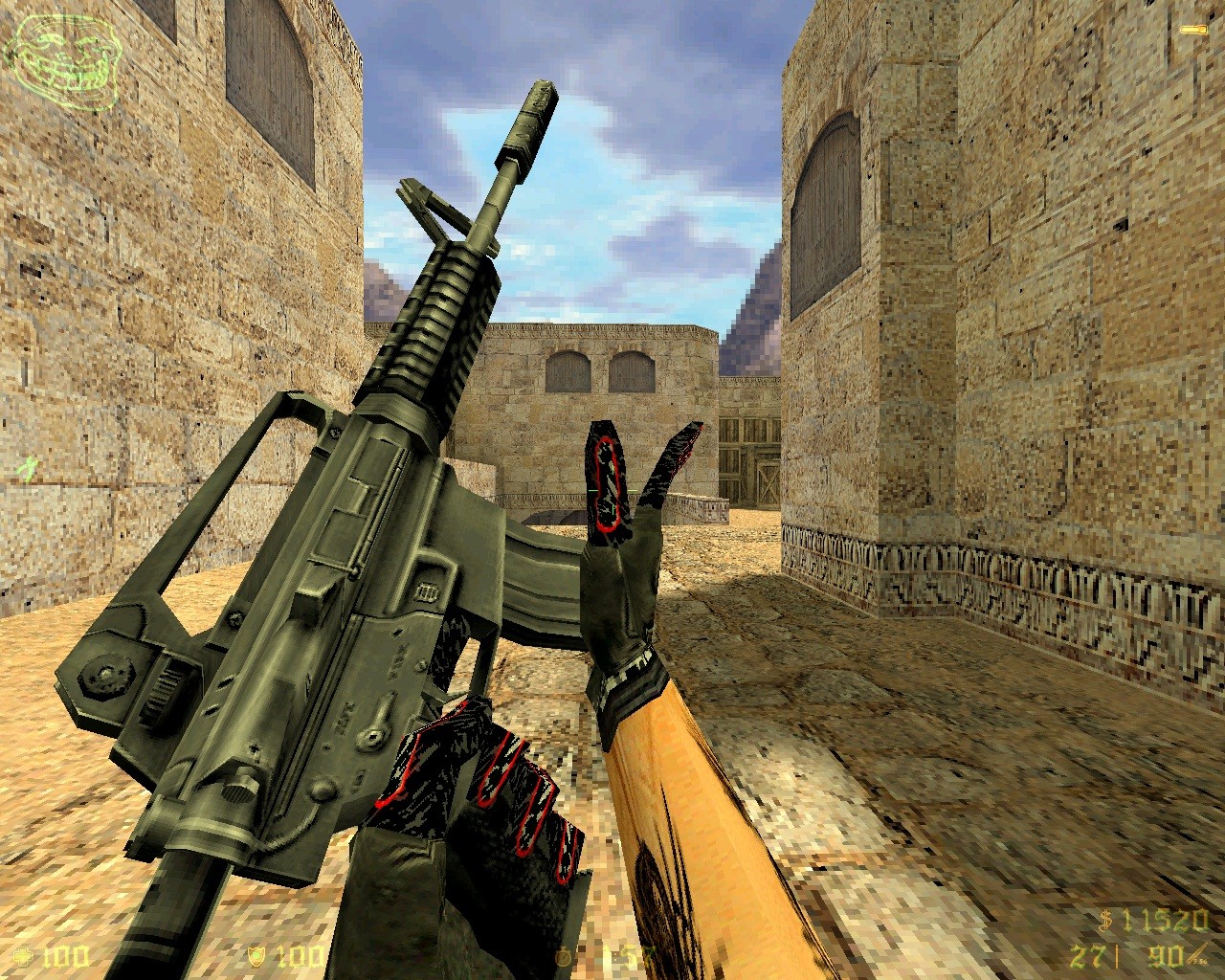 Ultra Lion Tattoo+Laser Finger Mod for Counter-Strike 1.6 | CS1.6 Mods