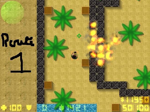 Cs_oasis [CS2D] [Mods]