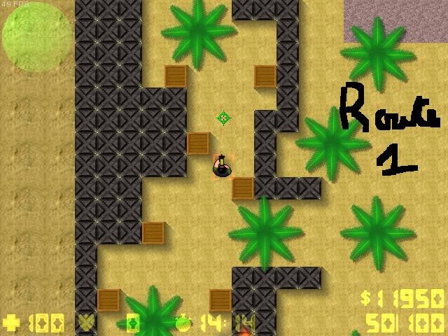 Cs_oasis [CS2D] [Mods]