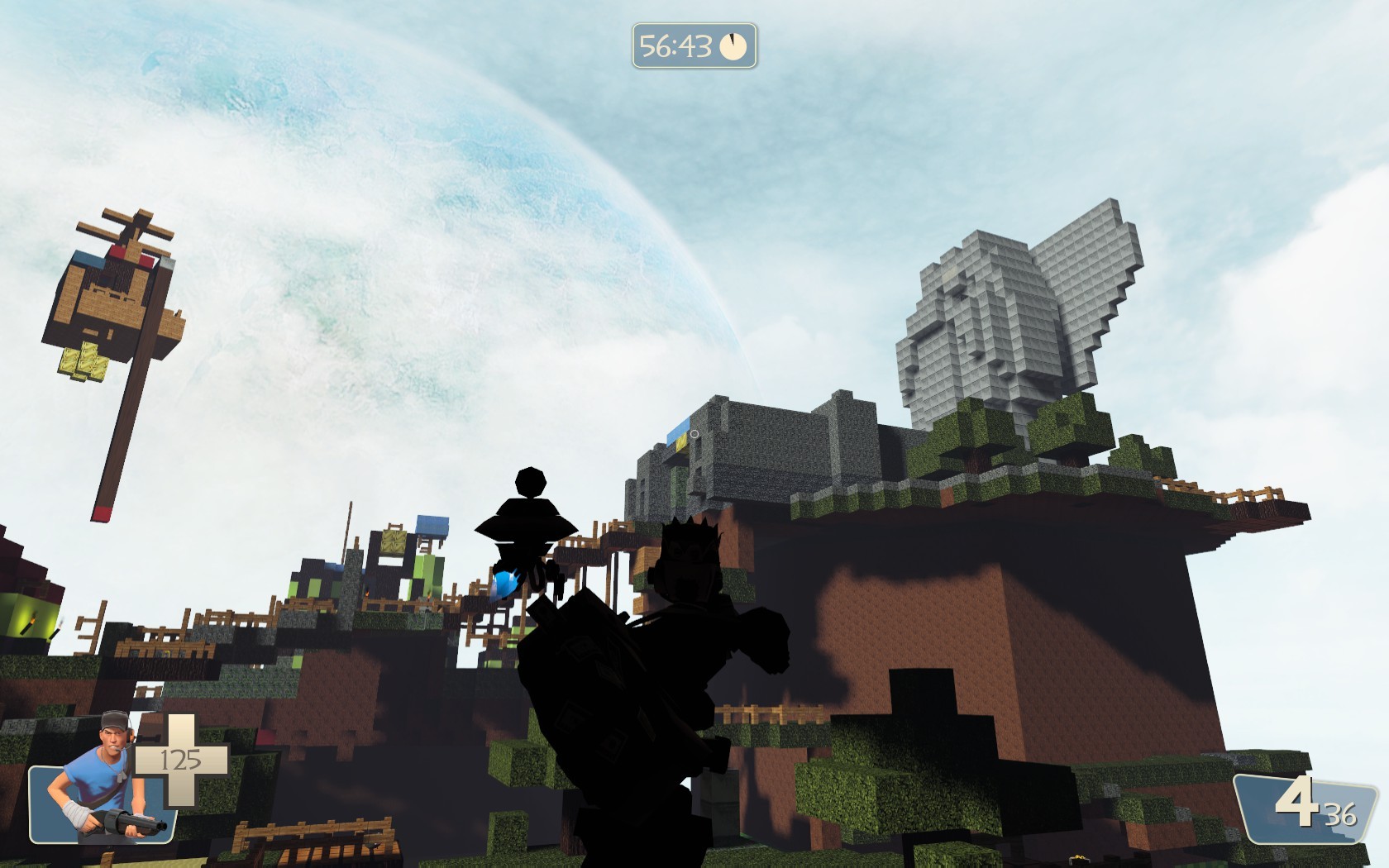 DM Minecraft Skyloft V2 (TF2) Mod for Team Fortress 2 | TF2 Mods