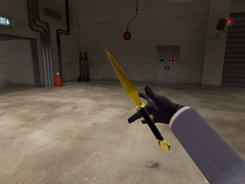 Gold 'n Silver Kunai Mod for Team Fortress 2 | TF2 Mods