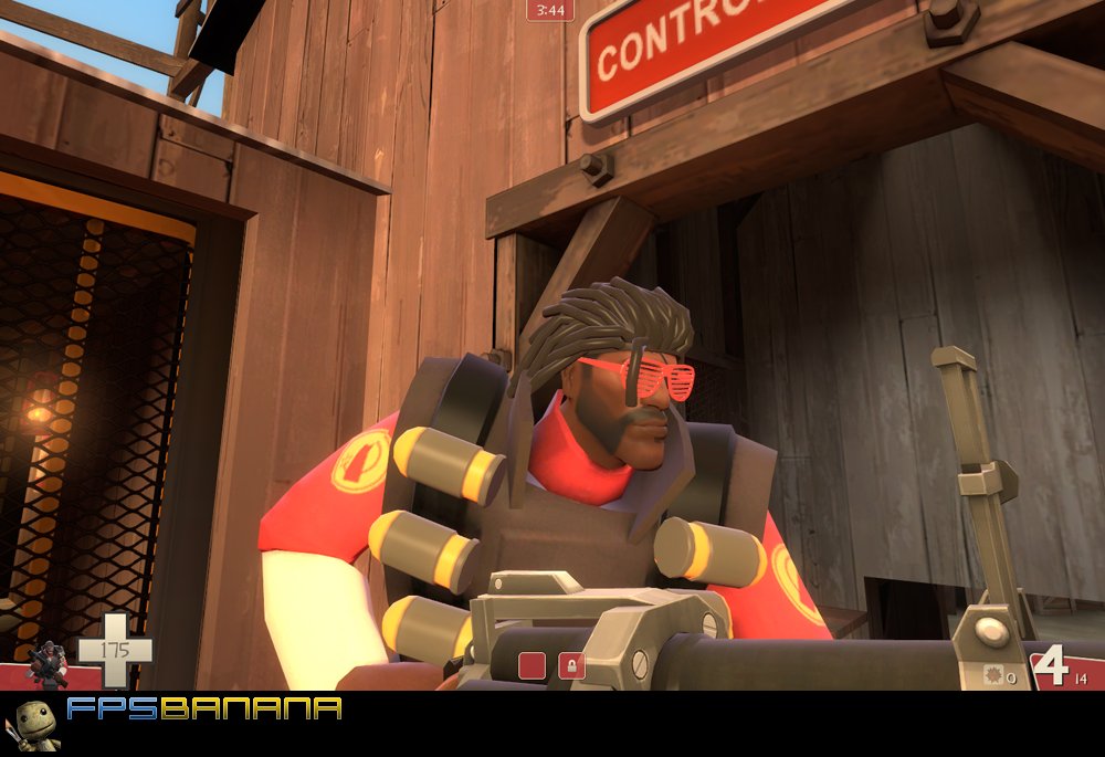 Demoman Dreads and Shades Mod for Team Fortress 2 | TF2 Mods