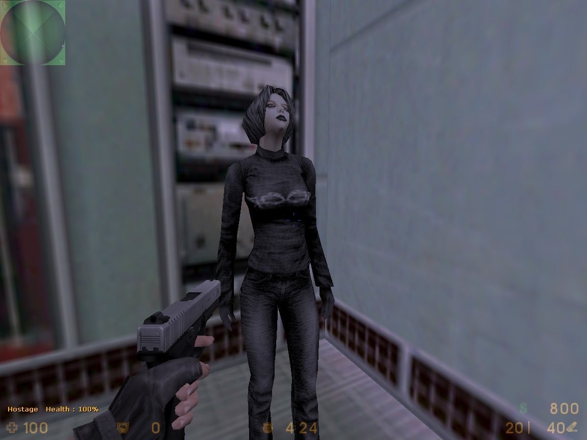 Gothic Female Mod for Counter-Strike 1.6 | CS1.6 Mods