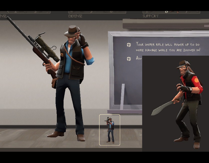 Golden Huntsman and Sniper Retexture Mod for Team Fortress 2 | TF2 Mods