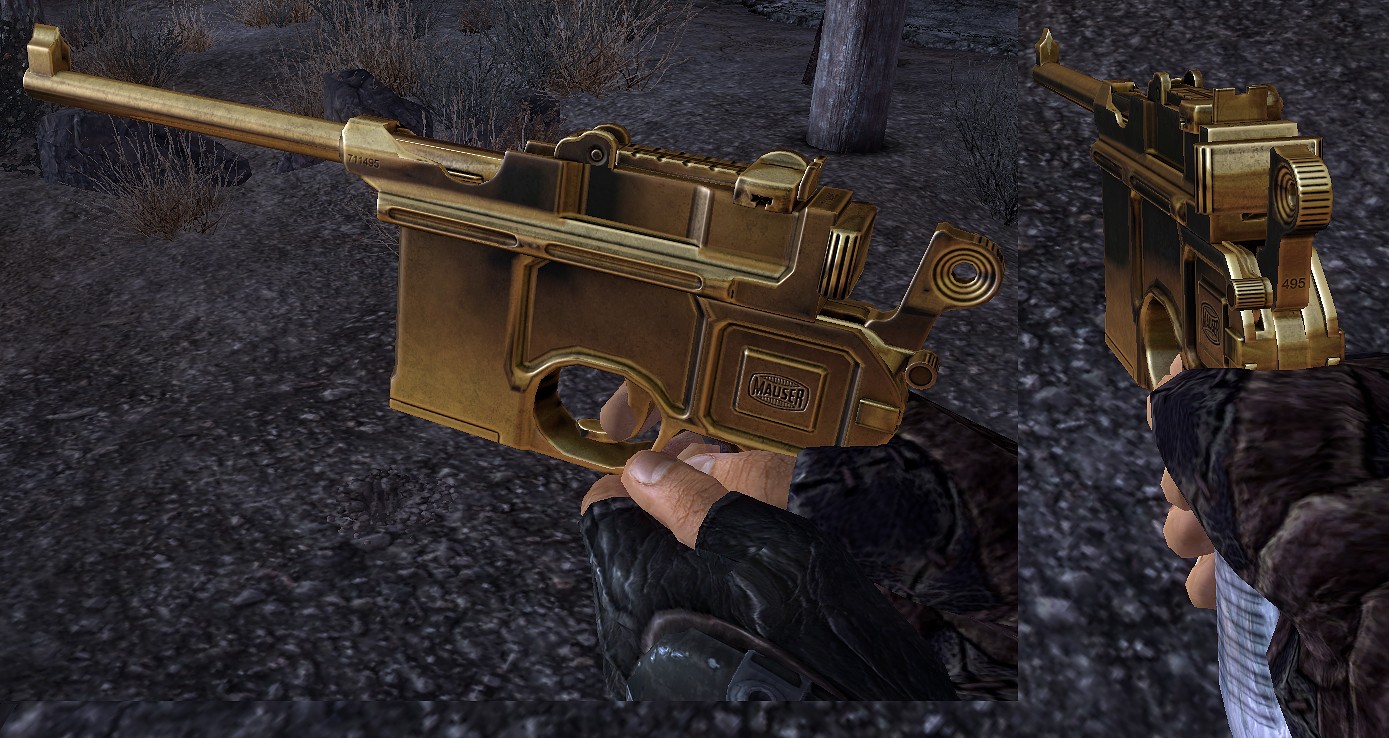 Mauser C96 Mod for Fallout: New Vegas | FO:NV Mods