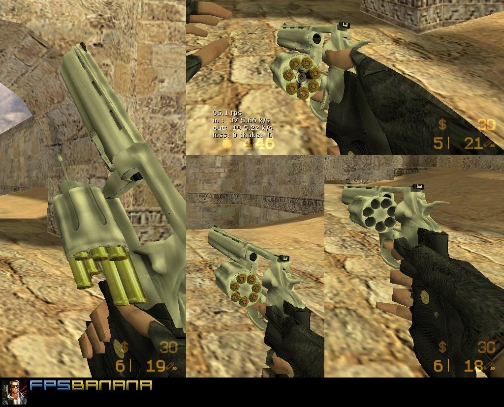 357 Colt Python Remake Mod for Counter-Strike 1.6 | CS1.6 Mods