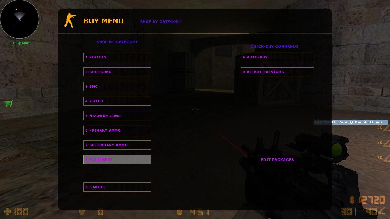 FACEBOOK HD GUI for CS 1.6 [Counter-Strike 1.6] [Mods]