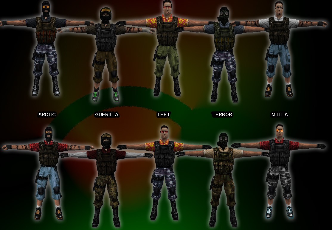 Mercenaries Pack Mod for Counter-Strike 1.6 | CS1.6 Mods