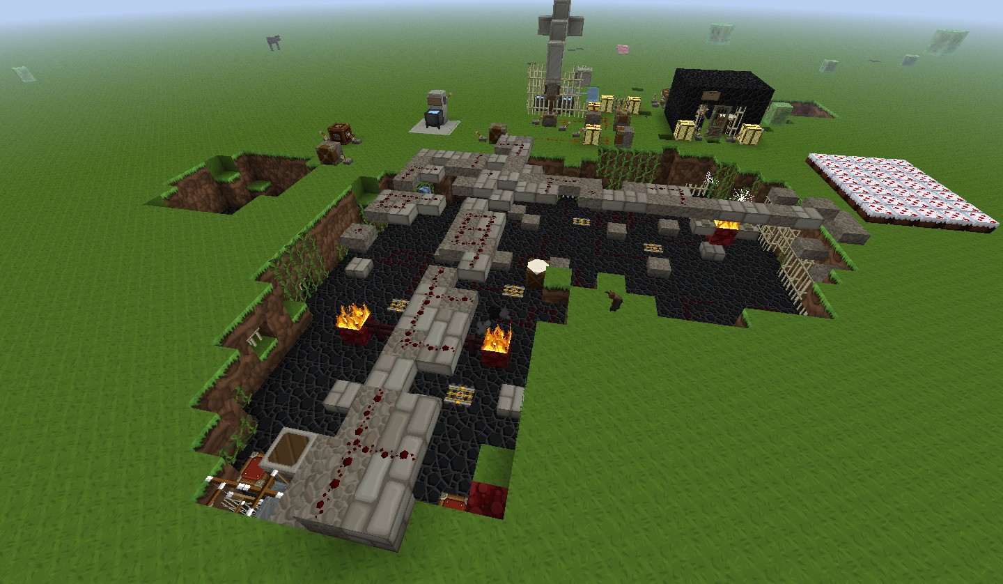 Freebuild map [Minecraft] [Mods]