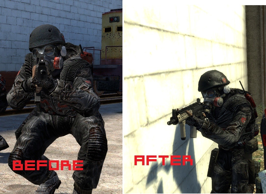 Modderfreak's Stalker Exoskeleton SAS reskin Mod for Counter-Strike ...