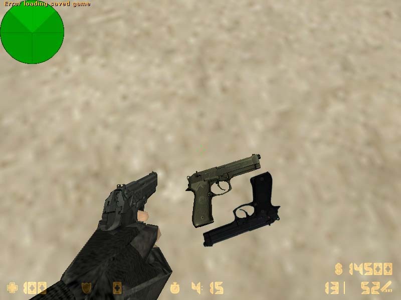 Berreta M9 on .eXe's MW2 animations Mod for Counter-Strike 1.6 | CS1.6 Mods