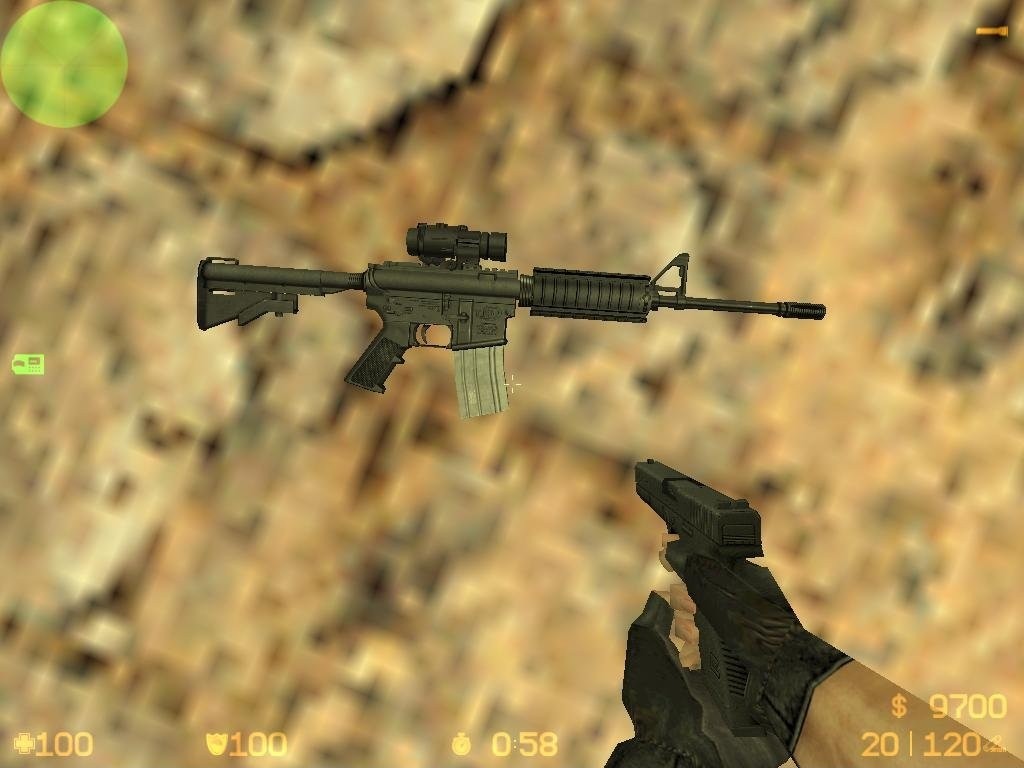 M468 6.8mm [Counter-Strike 1.6] [Mods]