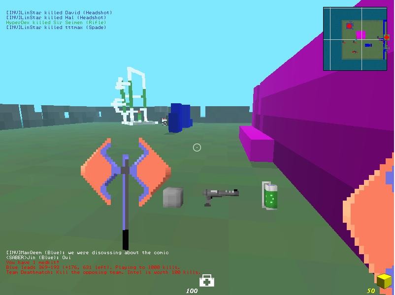 Soul Axe Mod for Ace of Spades | AoS Mods