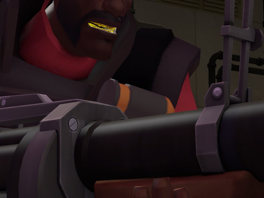 Mouthful O' Gold Teeth Mod for Team Fortress 2 | TF2 Mods