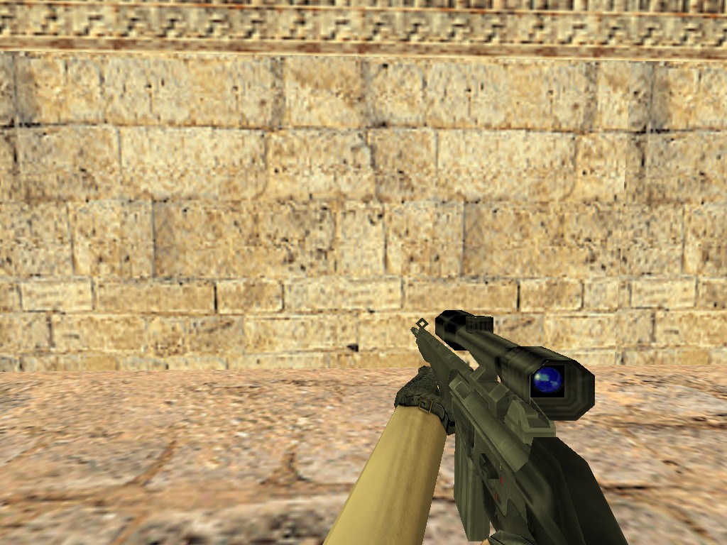 Default G3SG1 on ManTuna's Animation [Counter-Strike 1.6] [Mods]
