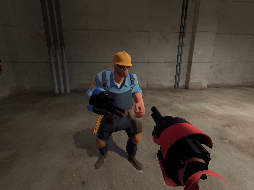 Team Colored Short Circuit Mod for Team Fortress 2 | TF2 Mods