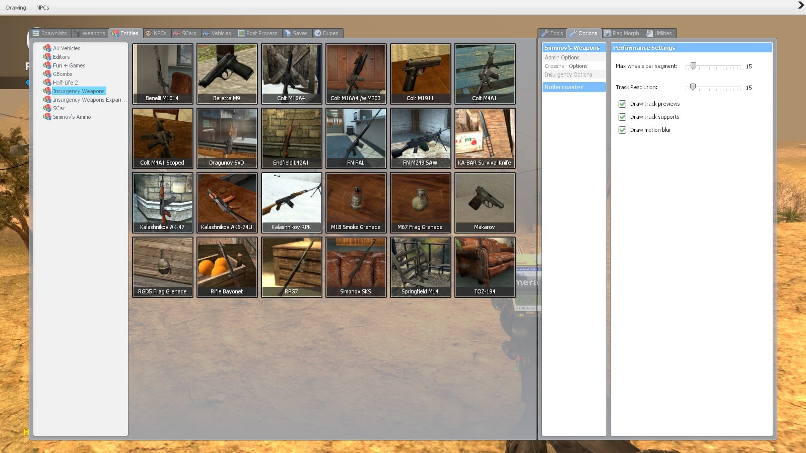 Insurgency Weapons For Gmod 13 Mod for Garry's Mod | GMod Mods
