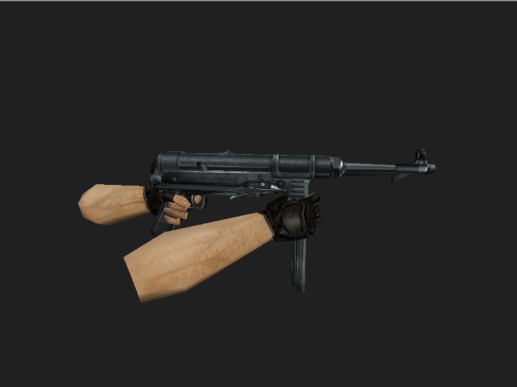 MP40 for MP5 Mod for Counter-Strike 1.6 | CS1.6 Mods