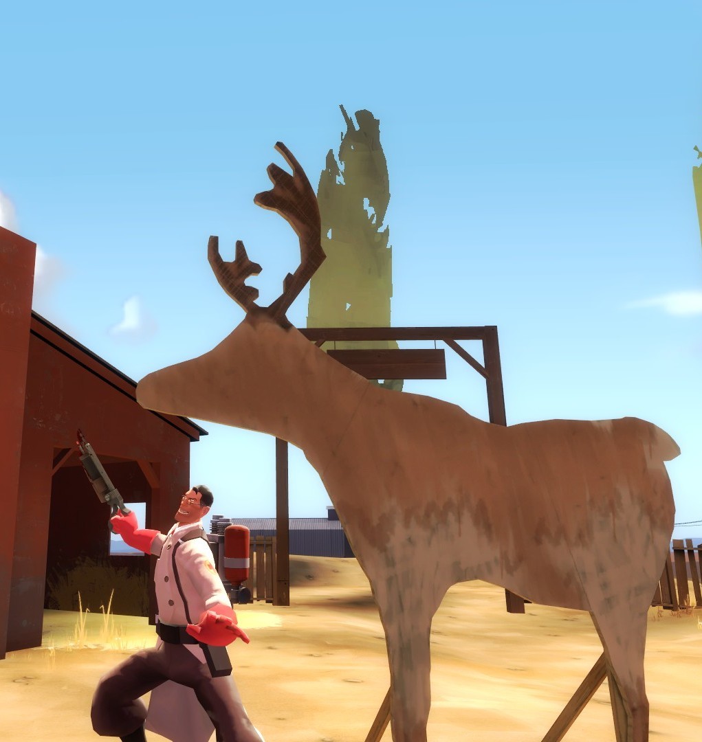 Reindeer For Cow Mod for Team Fortress 2 | TF2 Mods