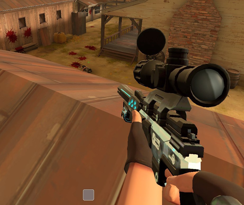 Teamcoloured Glowing Machina Mod for Team Fortress 2 | TF2 Mods