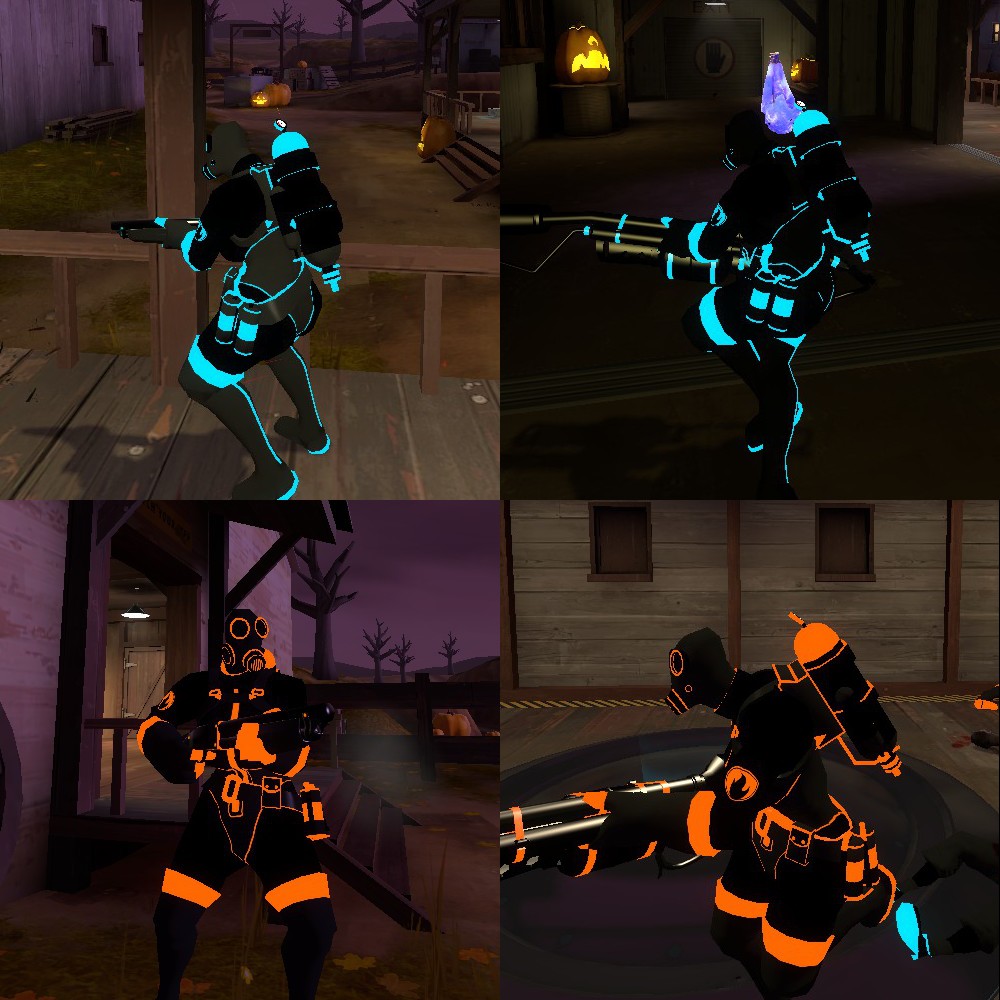 Tron Fortress: Femme Pyro Mod for Team Fortress 2 | TF2 Mods