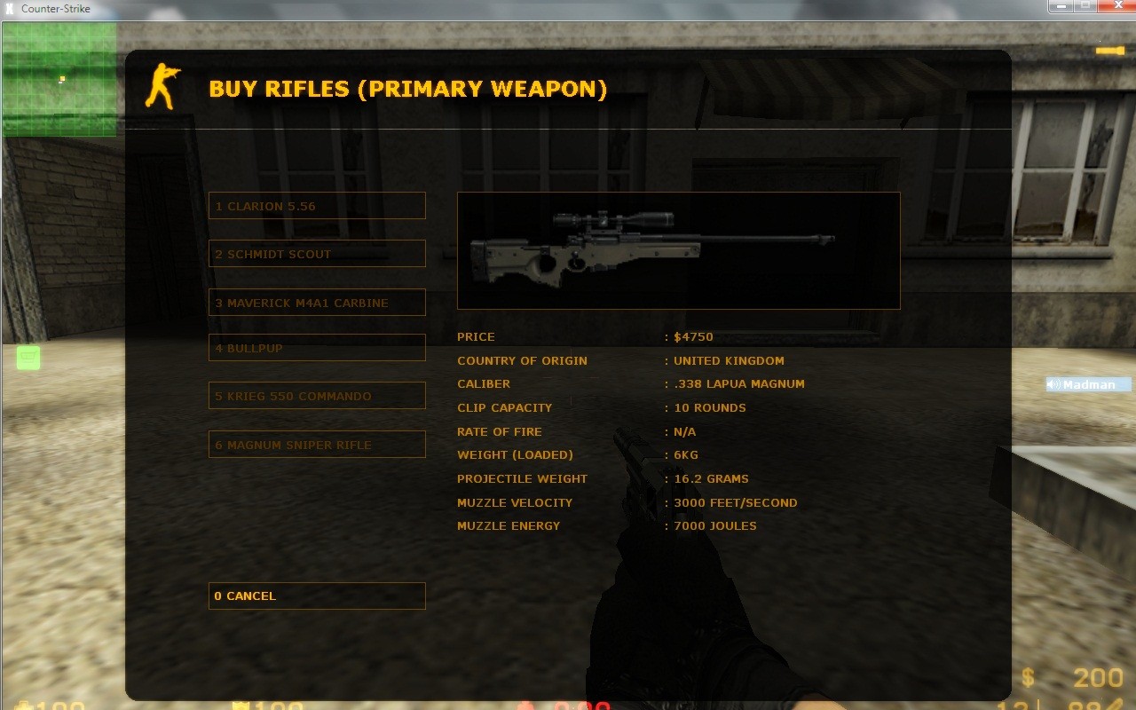 HaV0C's AWP On IIopn's Animation [Counter-Strike: Condition Zero] [Mods]