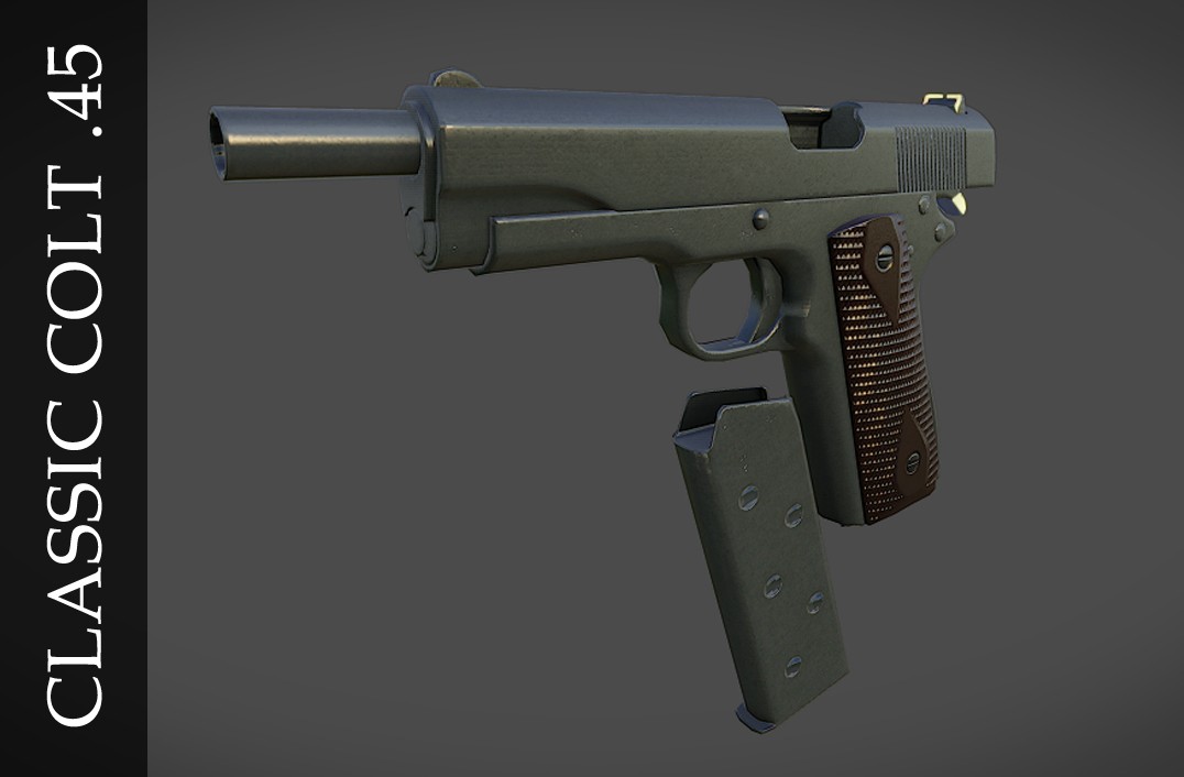 Classic Colt .45 on exe's anim Mod for Counter-Strike: Source | CS:S Mods