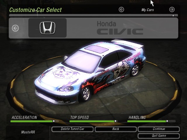 NFS:U TJ's Junkman Civic Vinyl Mod for Need for Speed: Underground 2 ...