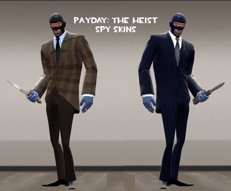 PAYDAY The Heist Styled Spy Mod for Team Fortress 2 | TF2 Mods