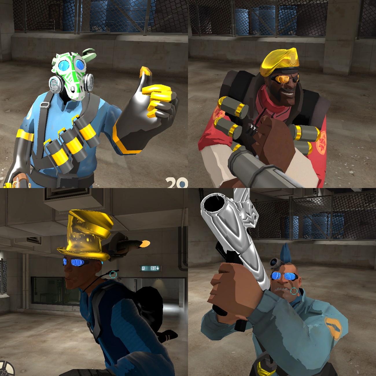 Deus Specs recolor Mod for Team Fortress 2 | TF2 Mods