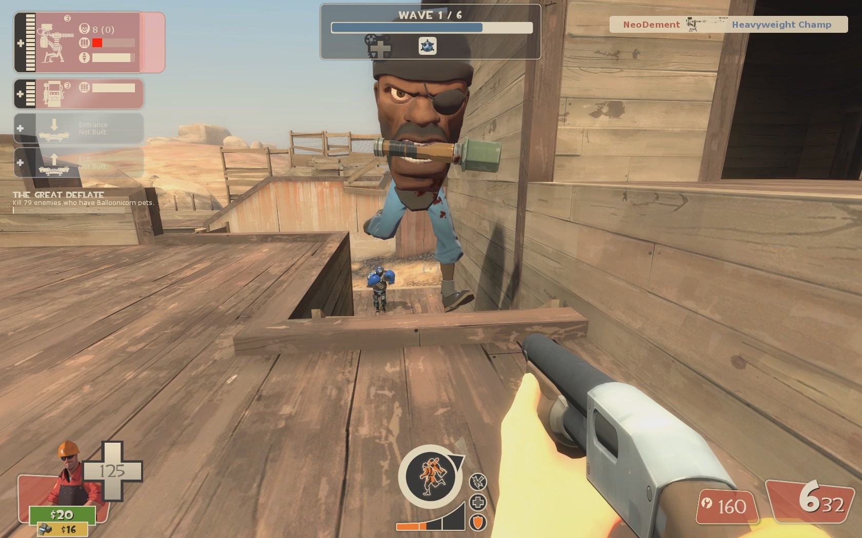 Human Sentry Buster Mod for Team Fortress 2 | TF2 Mods