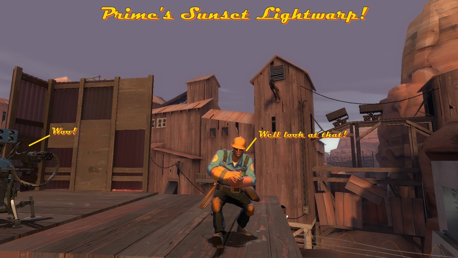 Prime's Sunset Lightwarp! [FIXED] Mod for Team Fortress 2 | TF2 Mods