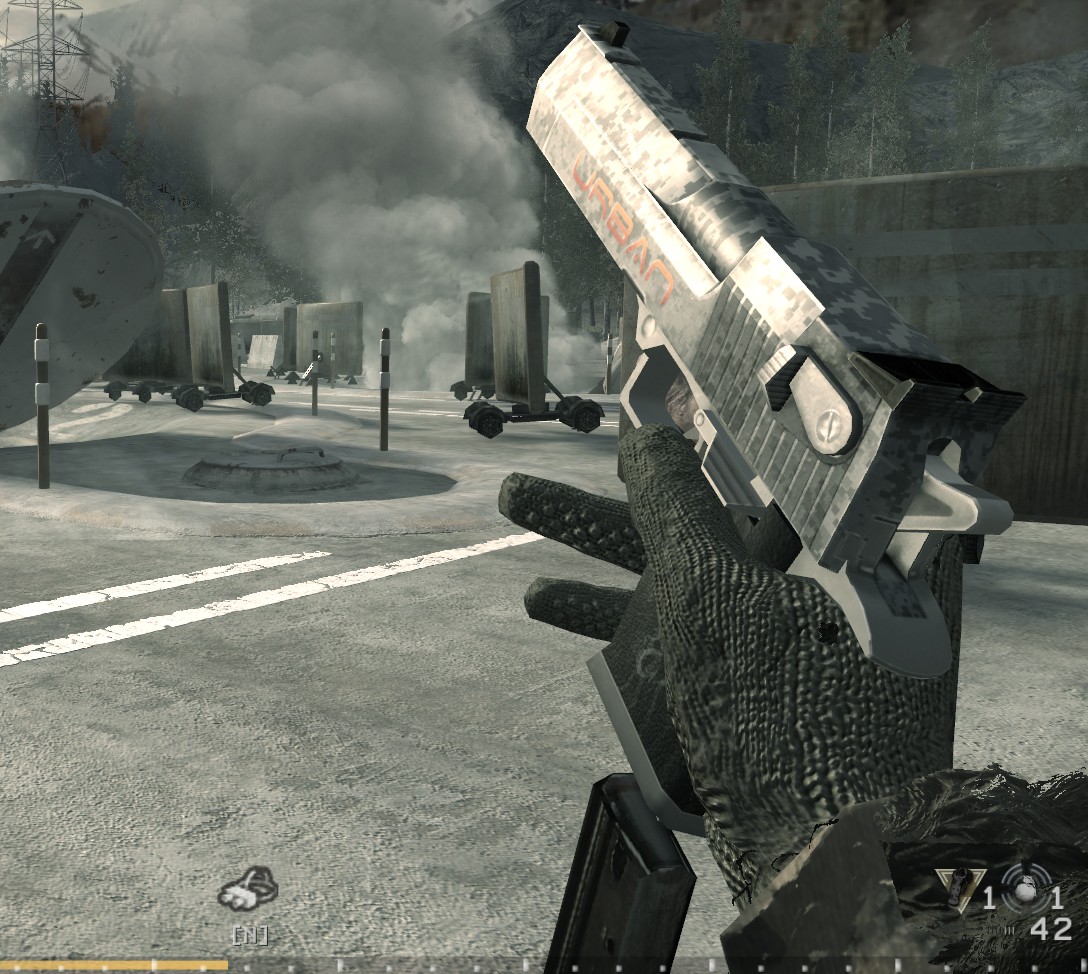 Urban Camo Deagle Mod for Call of Duty 4: Modern Warfare | CoD4 Mods