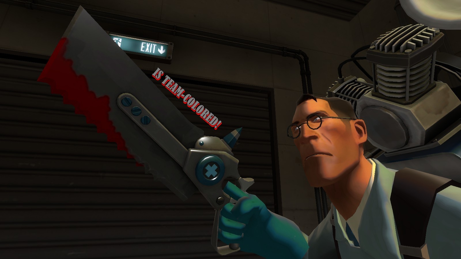 HoodedLegacy's Gray Amputator - Bloody version! Mod for Team Fortress 2 ...