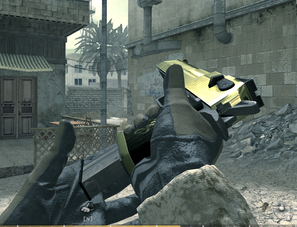 Two-tone black and gold (replaces silver deagle) Mod for Call of Duty 4 ...