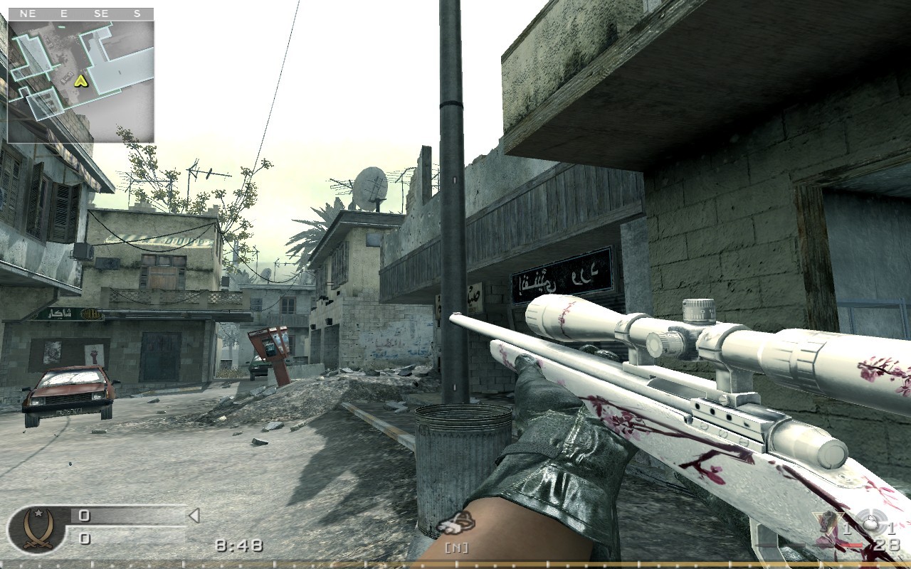 Cherry Blossom R700 Mod for Call of Duty 4: Modern Warfare | CoD4 Mods