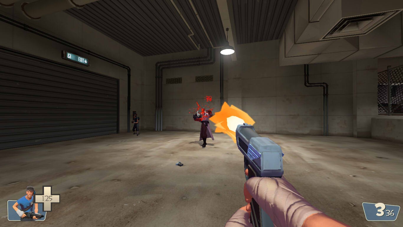 The "BLU" Winger [Team Fortress 2] [Mods]