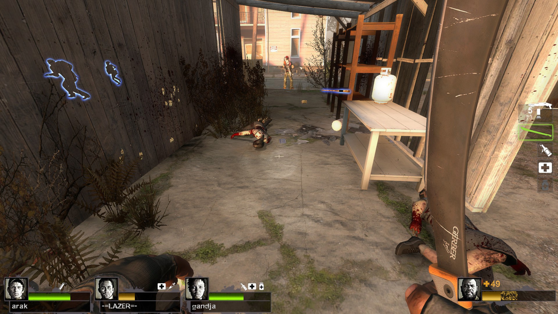 Gerber Parang "Bear Grylls" Machete Mod for Left 4 Dead 2 | L4D2 Mods