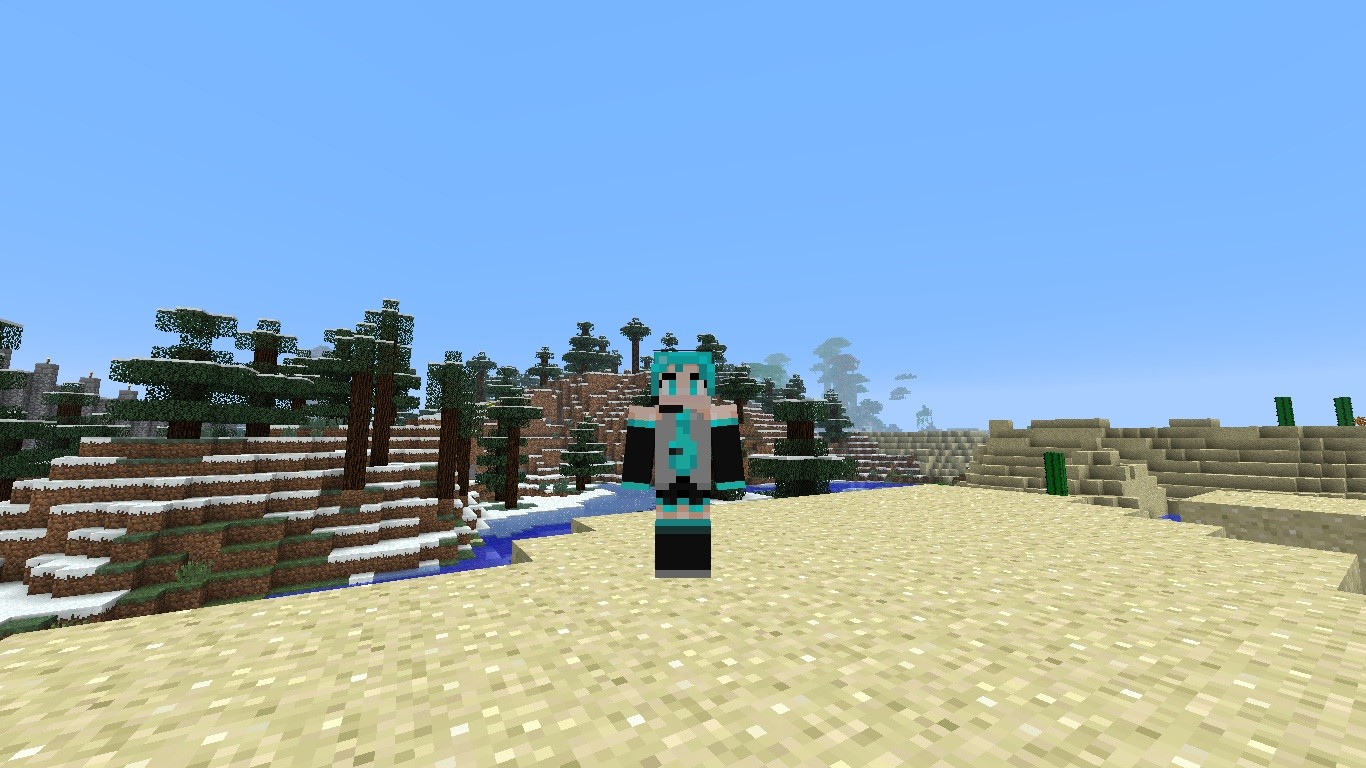 Hatsune Miku Mod for Minecraft: Java Edition | MC Mods