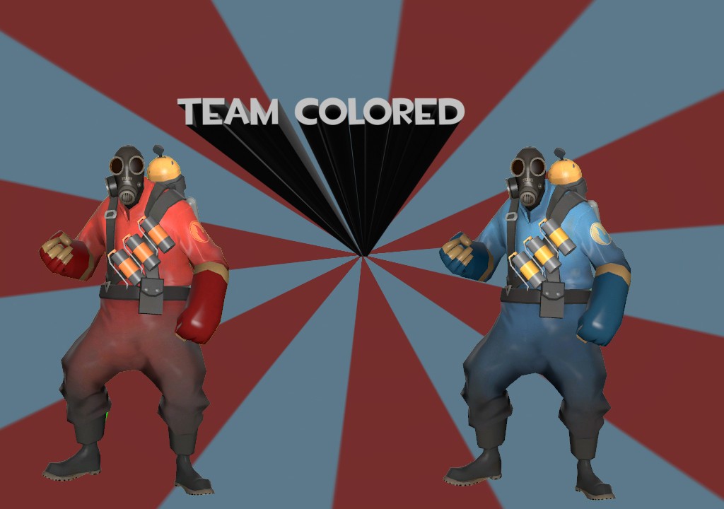 70 FOV Pyro arm fix V2 With team coloring Mod for Team Fortress 2 | TF2 ...