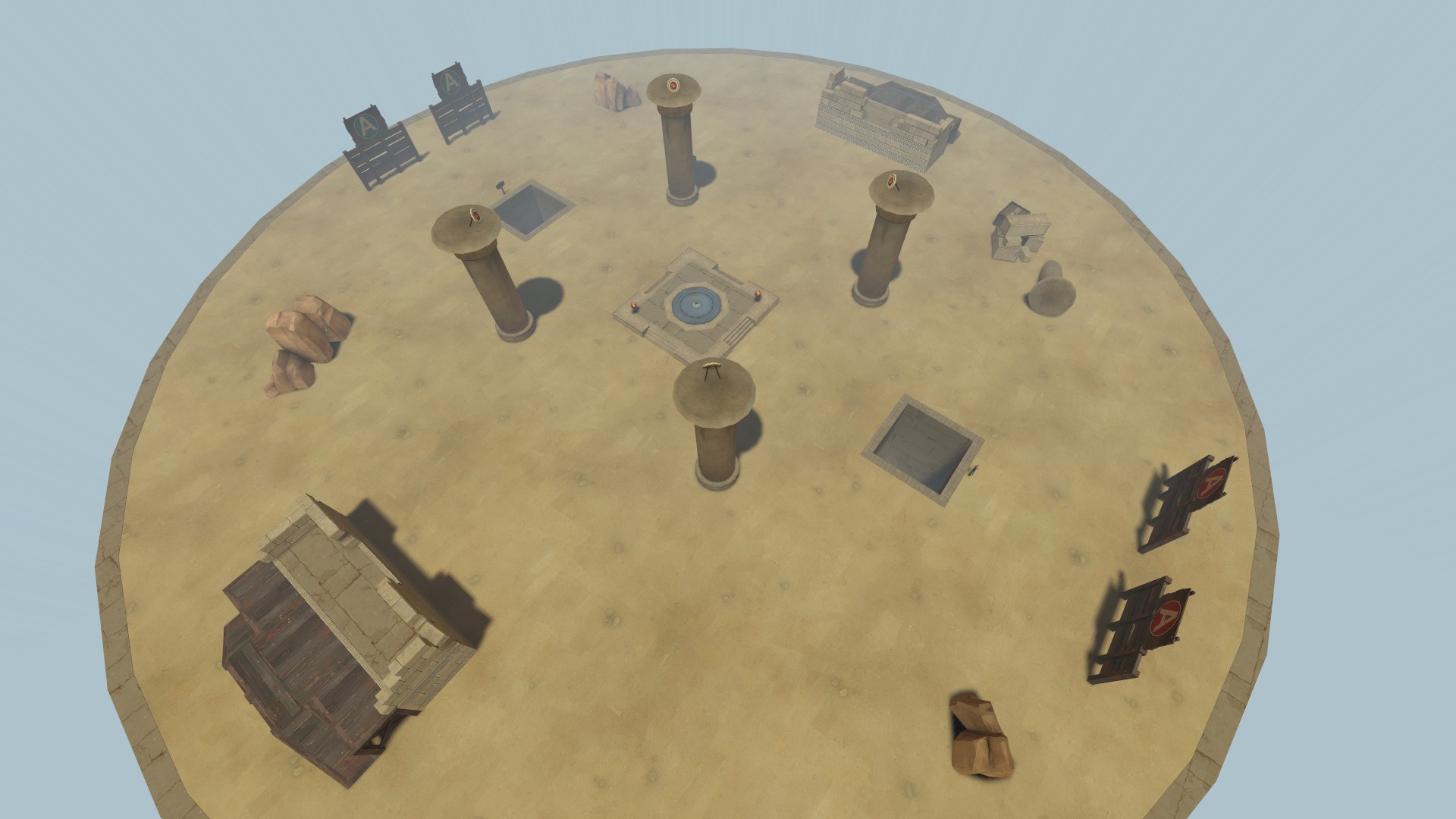 arena_sky_pillar [Team Fortress 2] [Mods]