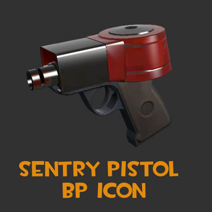 Sentry Pistol BP Icon Mod for Team Fortress 2 | TF2 Mods