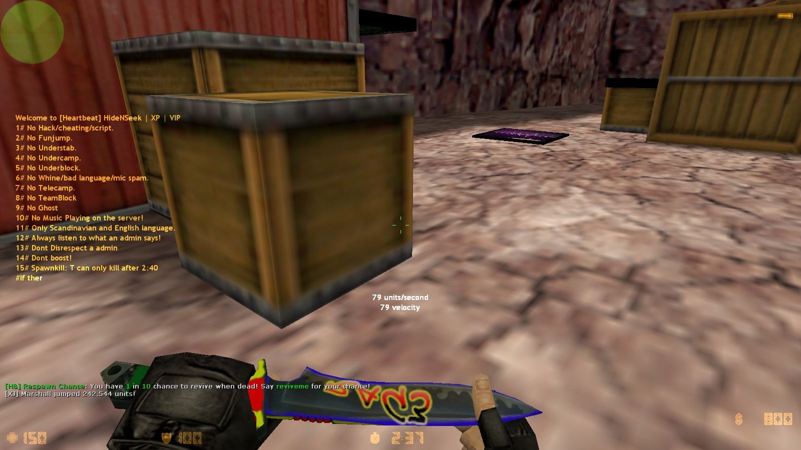 Rage(3) Knife #1 [Counter-Strike 1.6] [Mods]