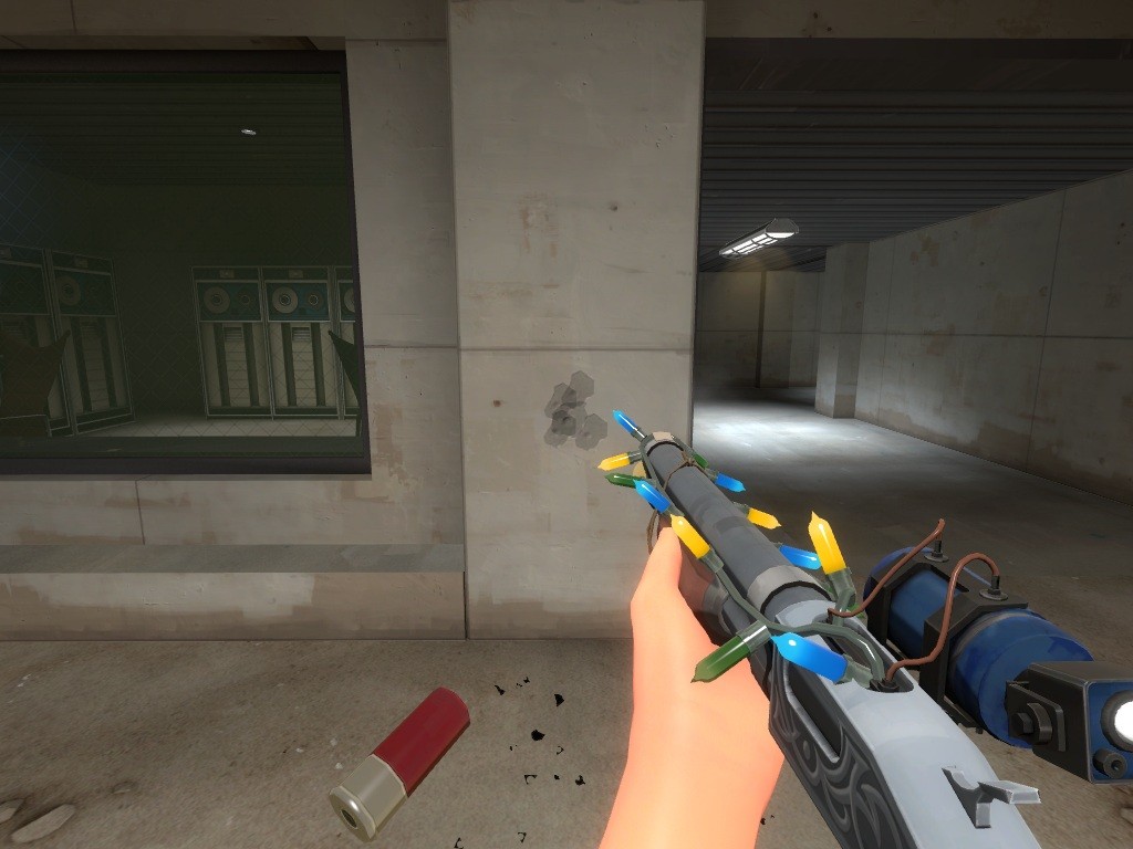 Festive Frontier Justice Fixes (Team Color/Shells) [Team Fortress 2] [Mods]