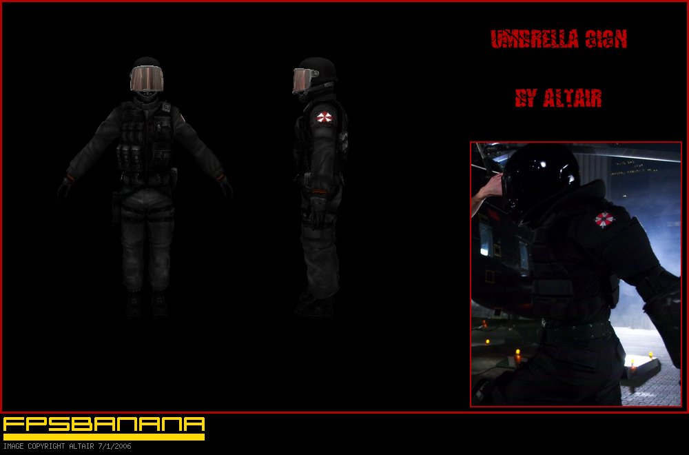 Umbrella Corp. Gign Mod for Counter-Strike: Source | CS:S Mods