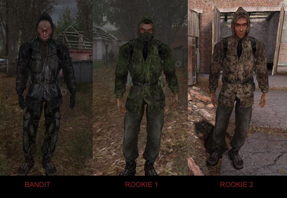 Digital Camo Stalker Pack Mod for S.T.A.L.K.E.R.: Shadow of Chernobyl ...