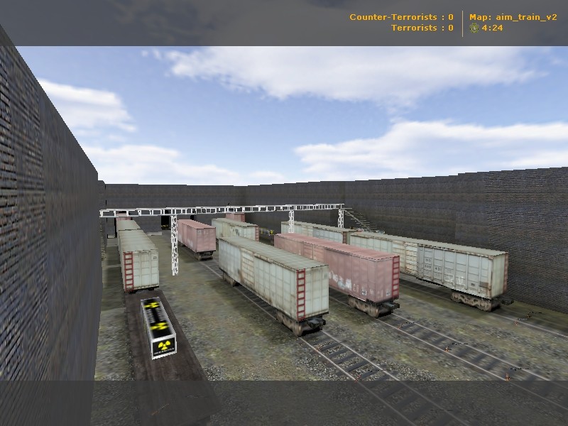 AIM_TRAIN_V2 Mod for Counter-Strike 1.6 | CS1.6 Mods