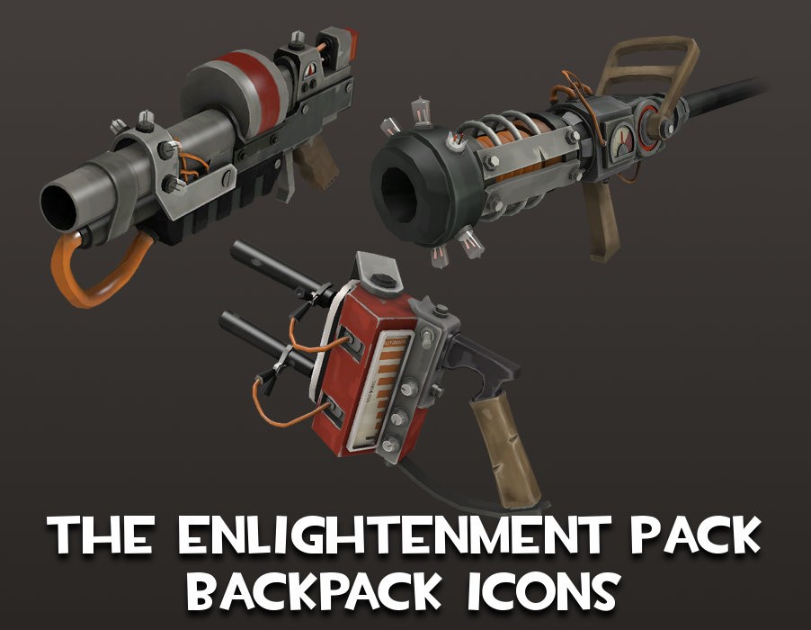 The Enlightenment Pack Backpack Icons Mod for Team Fortress 2 | TF2 Mods