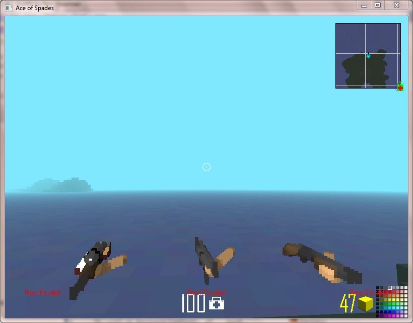 Default and Custom Weapons with Arms! [Ace of Spades] [Mods]